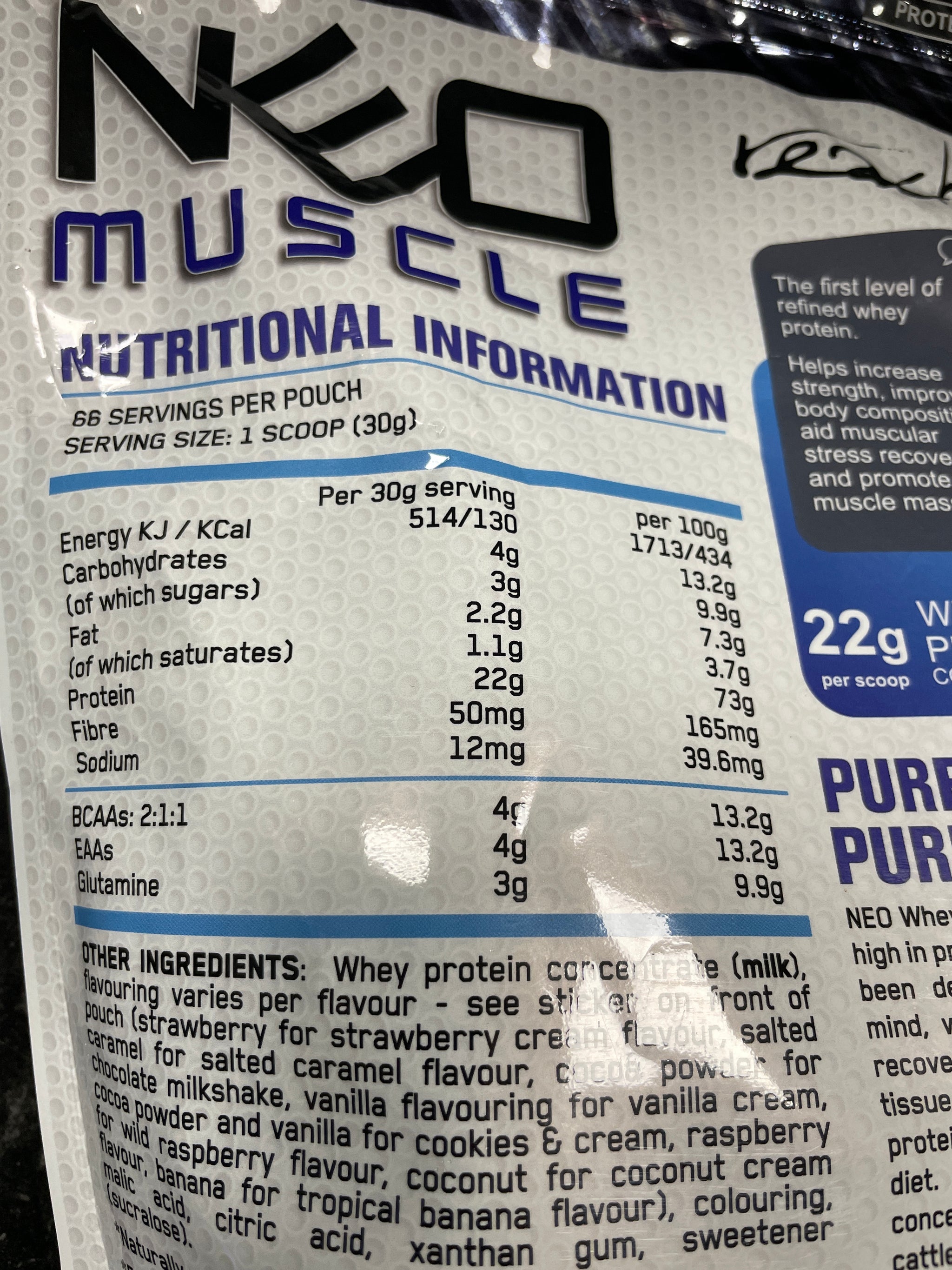 NEO MUSCLE - NEO WHEY 2KG – Protein NI